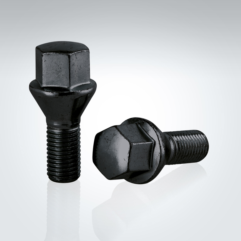 Bolt V-Taper Black & Silver Zinc – Speedy Wheels